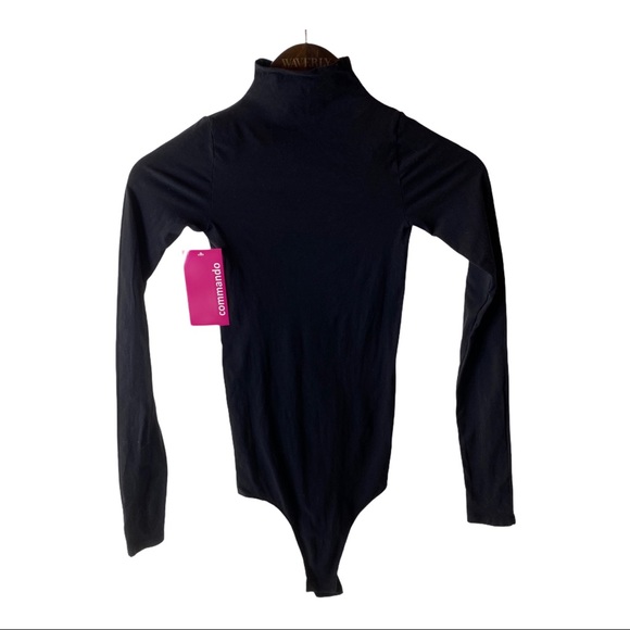 Commando Tops Commando Ballet Mock Neck Ls Thong Bodysuit Poshmark